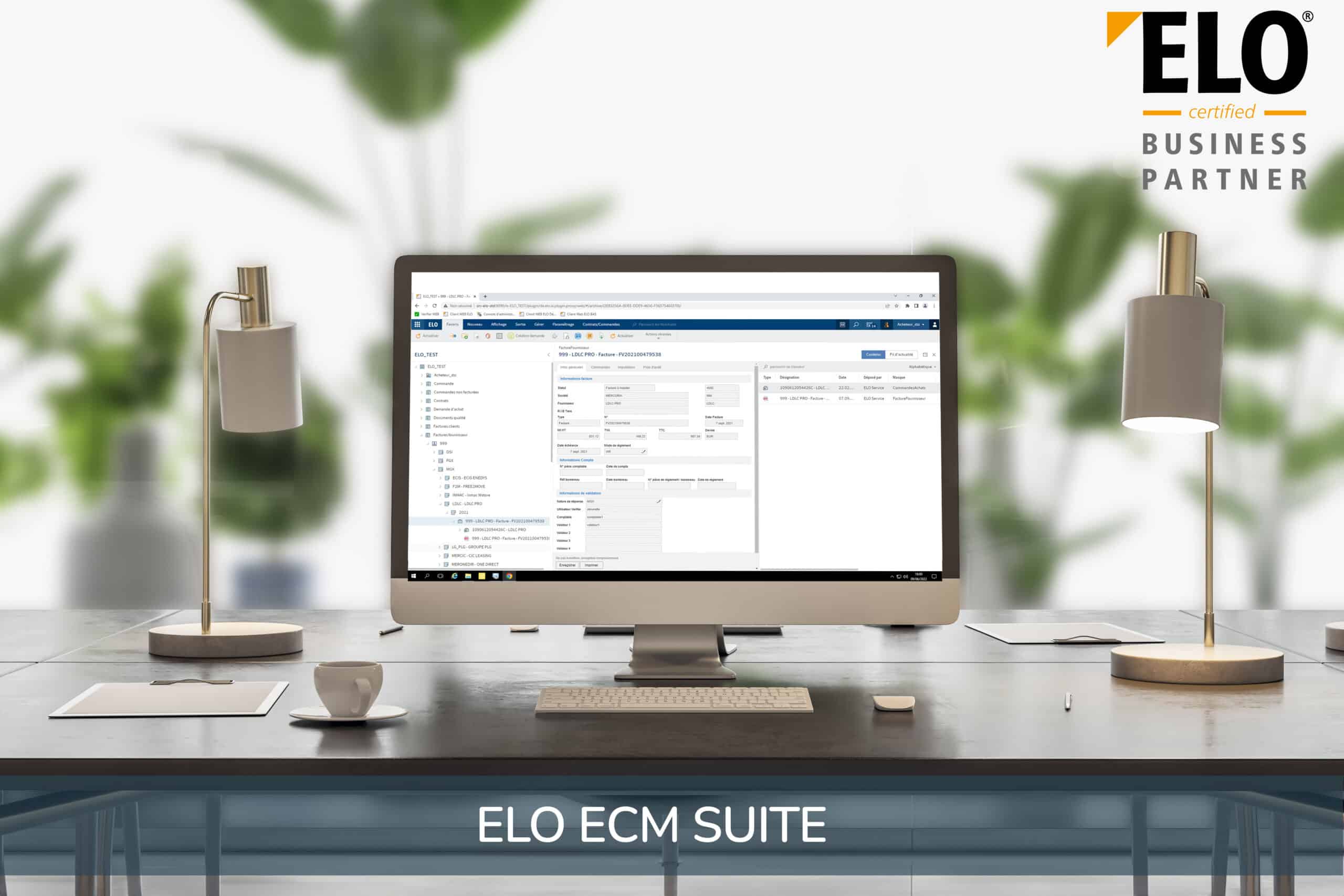 ELO Dématérialisation factures et GED – Mercuria